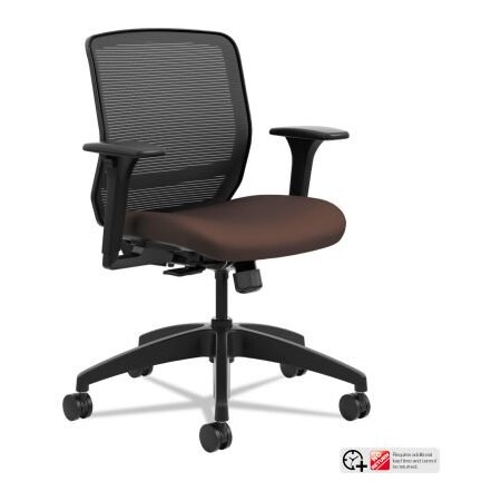 Hon Quotient Series Mesh Mid-Back Task Chair, 300 Lbs. Capacity ...