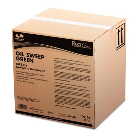 Theochem Laboratories Oil-Based Sweeping Compound, Grit-Free, 50 Lb Box ...