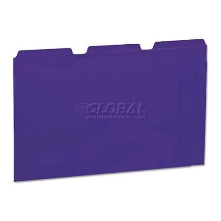 Universal Universal Colored File Folders, 1/3 Cut One-Ply Top Tab ...