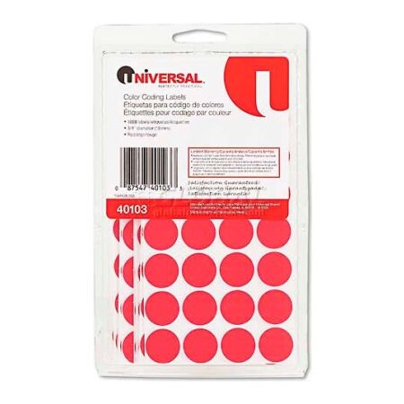 United Stationers Supply Universal¬Æ Permanent Self-Adhesive Color ...