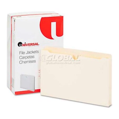 Universal Universal® Economical File Jackets with 1-1/2 Expansion ...