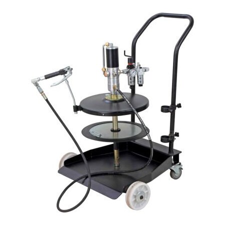 Matrix Management Prolube 45825 Trolley Mounted Grease Pump Kit, 25-50 ...