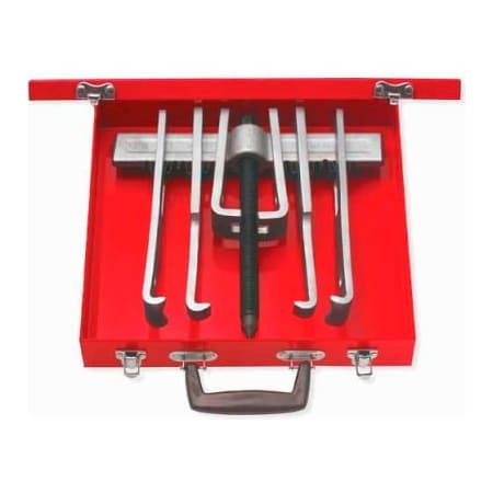 Urrea Urrea Straight Jaw Puller Set, 10 Ton, 2-Way 6 Jaws, 12 Pieces ...