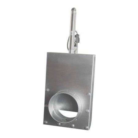 Us Duct US Duct Clamp Together Automatic Blast Gate, 6" Diameter ...