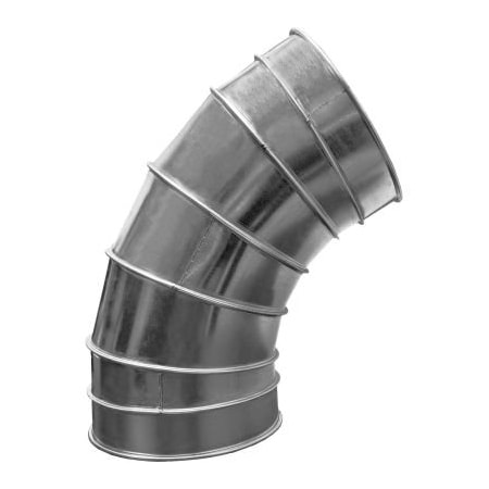 Us Duct US Duct Clamp Together 60 Deg Elbow 1.5 CLR, 10" Diameter ...