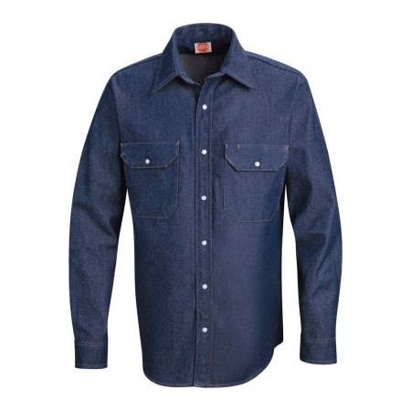 Vf Imagewear Red Kap Men's Deluxe Denim Shirt Long-M SD78- SD78DNLNM | Zoro