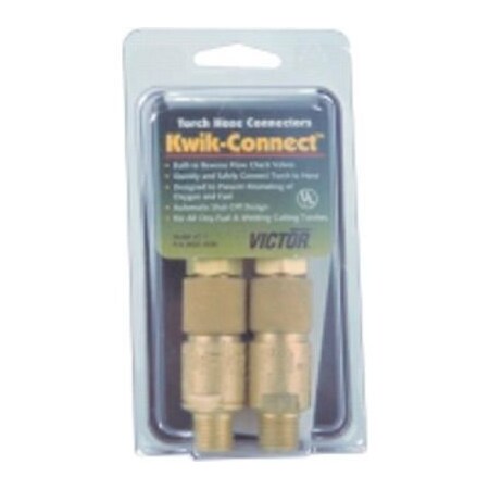 Thermadyne Firepower® Kwik-Connect® Torch Pair Pack (Oxygen and Fuel ...