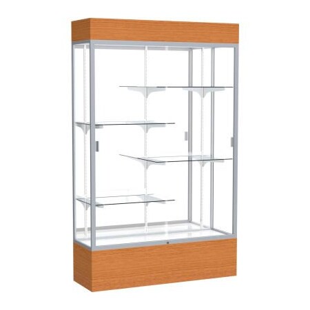 Waddell Display Case Of Ghent Reliant Lighted Display Case 48"W x 80"H ...