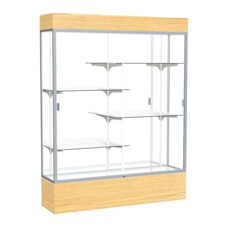 Waddell Display Case Of Ghent Reliant Lighted Display Case 60"W x 80"H ...