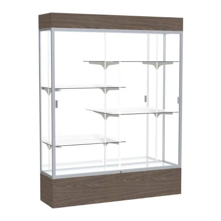 Waddell Display Case Of Ghent Reliant Lighted Display Case 60"W x 80"H ...