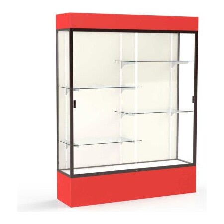 Waddell Display Case Of Ghent Spirit Lighted Display Case 60"W x 80"H x ...