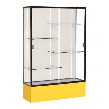 Waddell Display Case Of Ghent Spirit Display Case Golden Rod Base ...