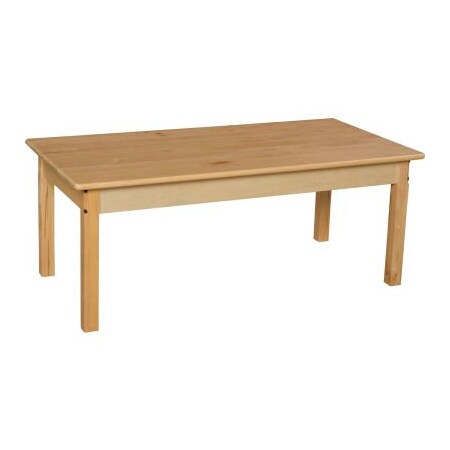 Wood Designs ‚Ñ¢ 24" x 48" Rectangle Table with 18" Legs WD84818 | Zoro