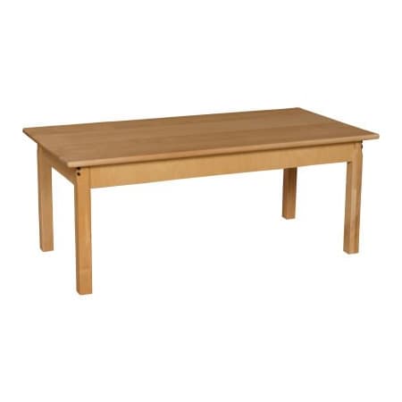 Wood Designs ‚Ñ¢ 24" x 48" Rectangle Table with 24" Legs WD84824 | Zoro