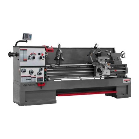 Jet Equipment JET GH-26120ZH Large Spindle Bore Lathe, W/ Newall DP700 ...