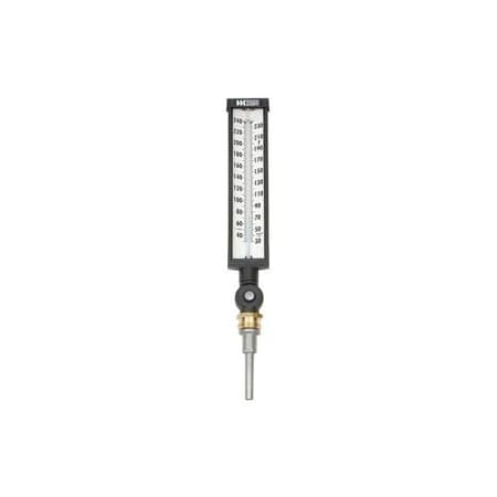 Weiss Instruments 9" Variangle Thermometer, 6" stem, 30-240F 9VU6-240 ...
