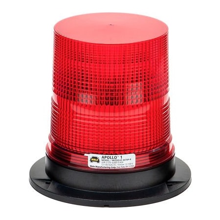Wolo Wolo LED Permanent Mount Warning Light, Quad Flash 12-100-Volt ...