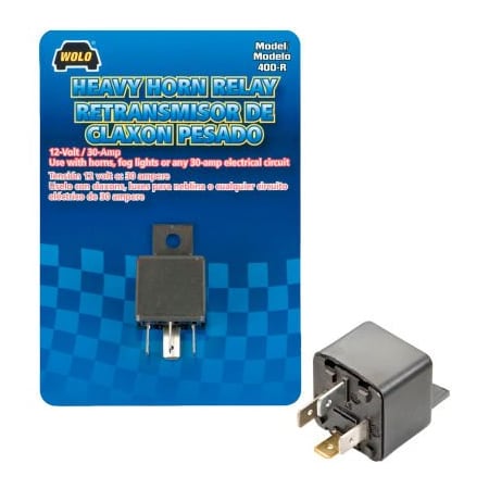 Wolo WoloÂ 12-Volt/30-Amp Horn Relay - 400-R | Zoro