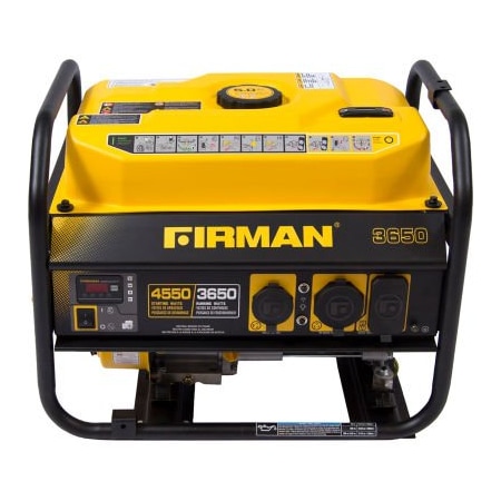 Integrated Supply Network Portable Generator, Gasoline, 3,650 W Rated ...