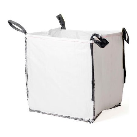Shop Tough Commercial FIBC Bulk Bags - Duffel Top, Flat Bottom 2205 Lbs ...