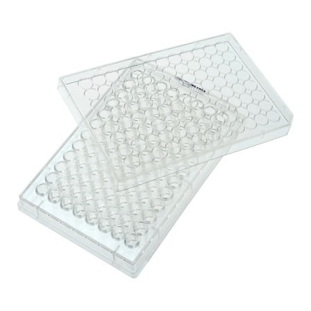 Celltreat 96 Well Non-treated Plate, Round Bottom with Lid, Individual ...