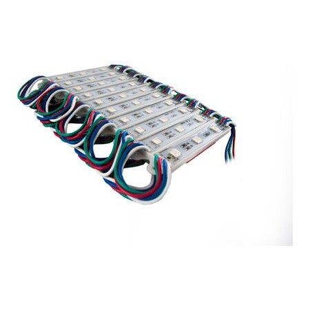 Carjamz Race Sport 9' 20 Module LED Pod Strip Light Kit, RGB Multi ...