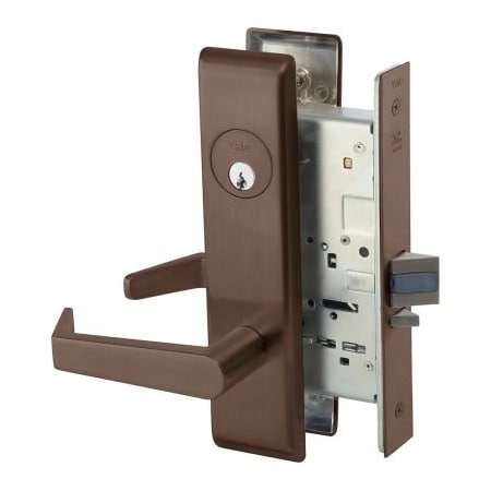 Yale Commercial 8805FL X 613E AUCN Field Reversible Mortise Lockset ...