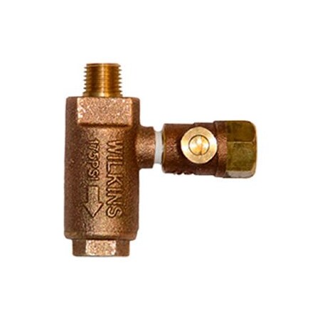 Zurn Zurn 14-ZWFR 1/4 In. Freeze Relief Valve - 175 PSI - Cast Bronze ...