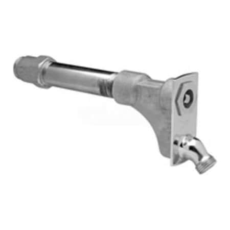 Zurn Zurn Non-Freeze Wall Hydrant W/Bronze Casing, Exposed, 3/4" x 10 ...