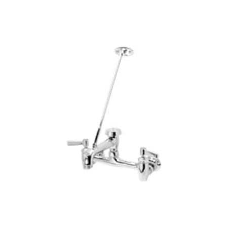 Zurn Zurn Sink Faucet With 6" Vacuum Breaker Spout, Lever Handles, Pail ...