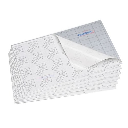Pestwest Usa Llc PestWest Grid Matrix Glue Boards - Gray 135-000063 | Zoro