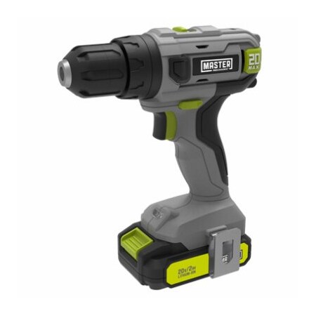 Master Mechanic MM 20V Cordless Drill ML-CD168GD-200S | Zoro