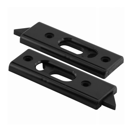Prime-Line 2PK BLK Plas Tilt Latch, 2PK F 2725 | Zoro