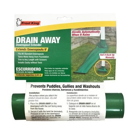 Thermwell Products 8' Downspout Extender DE200 | Zoro