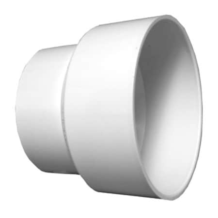 Charlotte Pipe And Foundry 4x3 DWV Redu Coupling PVC 00102 1400HA | Zoro
