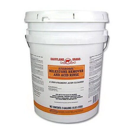 Stearns Packagingrporation 5GAL Milkstone Remover 1206752 | Zoro