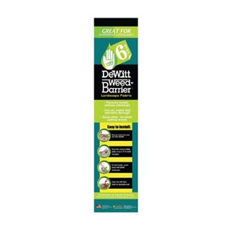 Dewitt 3x100 6YR Weed Barrier 6 YR-3100 | Zoro