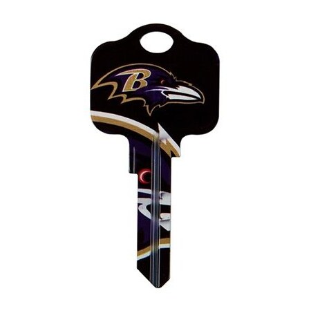 Kaba Ilco KW1 Ravens Team Key KCKW1-NFL-RAVENS | Zoro