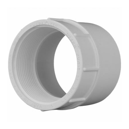 Charlotte Pipe And Foundry 1 WHT SxT Fem Adapter PVC 02101 1000HA | Zoro