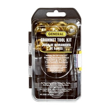 General Tools Mfg Multi Grommet Tool Kit 81264 | Zoro
