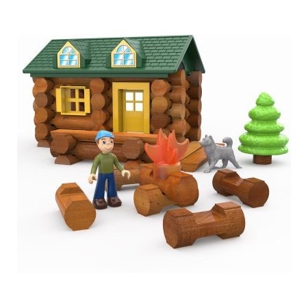 Basic Fun Lincoln Log Build Set 821 | Zoro