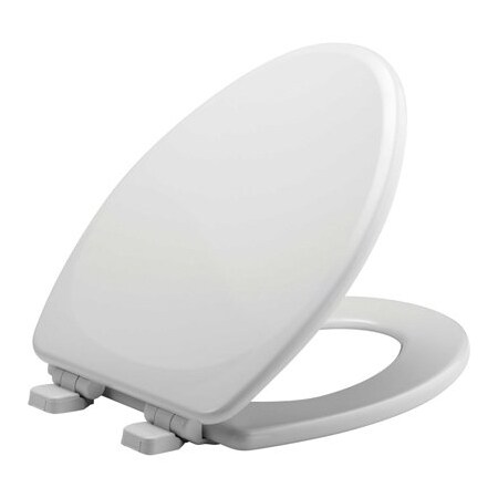 Bemis WHT Elong Toilet Seat 143SLOW 000 | Zoro