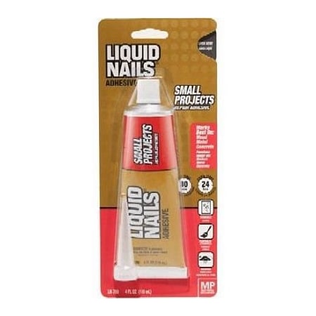 Liquid Nails 4OZ Tube INT LIQ Nails LN-700 | Zoro