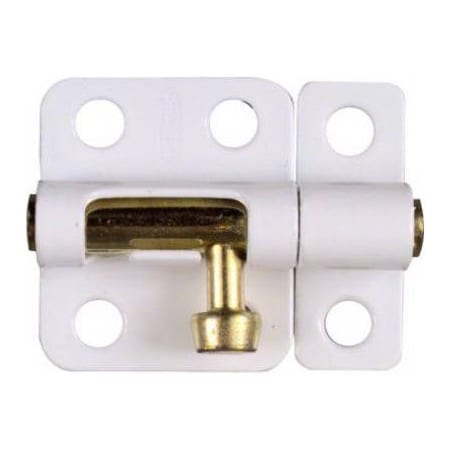National Hardware 2 WHT Window Bolt N248-492 | Zoro
