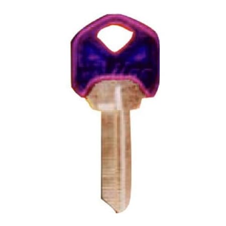 Kaba Ilco KW1 Violet Key Blank KW1-PC-VIOLET | Zoro