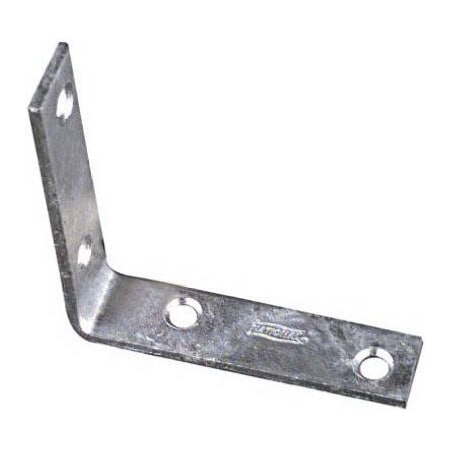 National Hardware 3x34 Galv Corner Brace N208-769 | Zoro