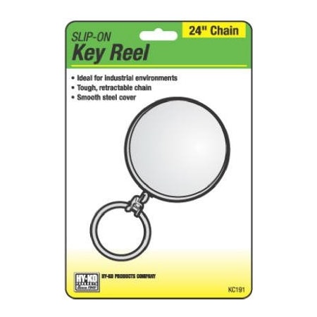 Hy-Ko Prod CHR Retractabl Key Reel KC191 | Zoro