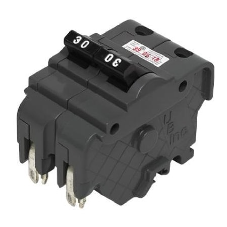 CONNECTICUT ELEC/VIEW-PAK 20A, 2 pole Circuit Breaker, UBIF Thick, 120 ...