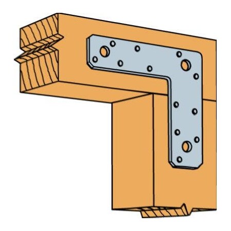 Simpson Strong-Tie 8x8 L Strap 88L | Zoro