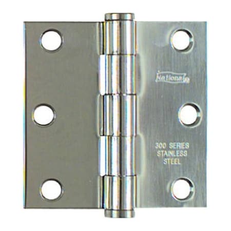National Hardware 3x3 SS SQ Corn DR Hinge N276-980 | Zoro